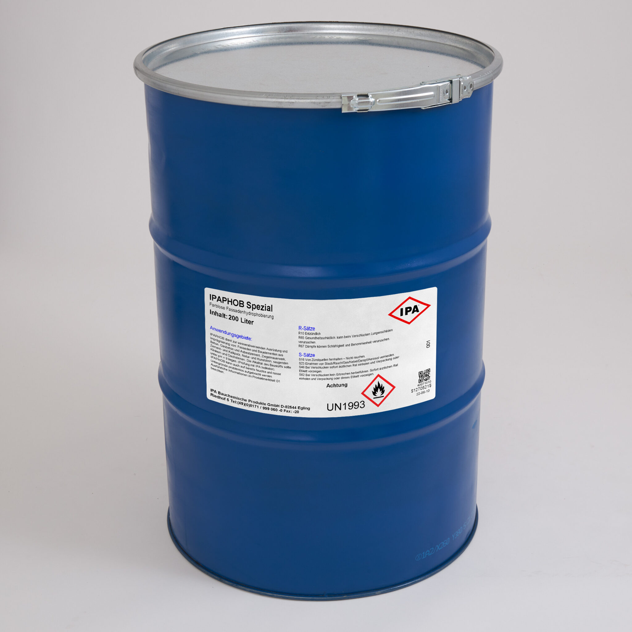 Ipaphob Special 200l Drum - IPA Bauchemie